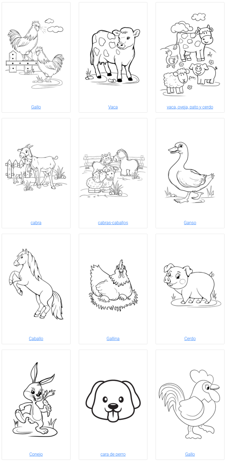 Dibujos para colorear - Descargar gratis