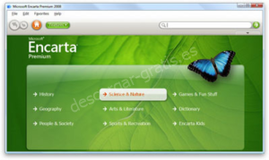 Enciclopedia Encarta - Descargar gratis