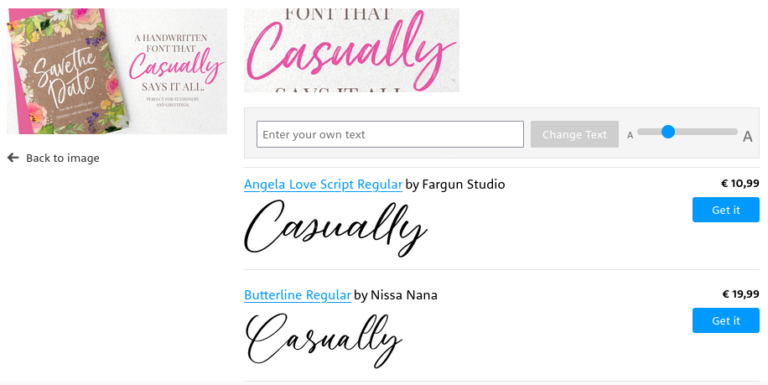 MyFonts - Descargar gratis