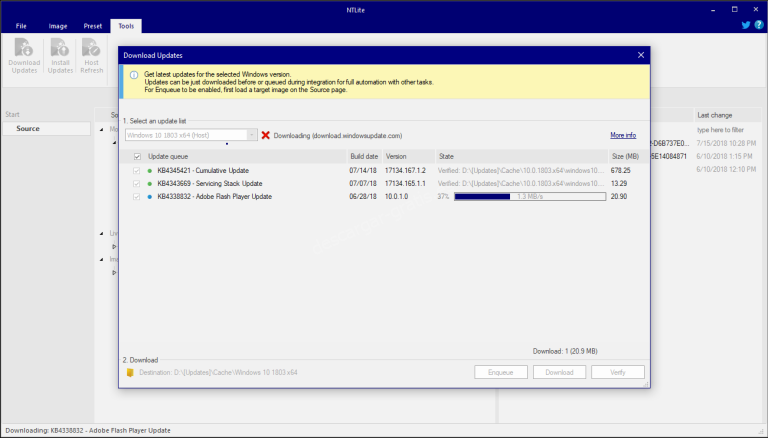 NTLite para personalizar tu instalador de Windows - Descargar gratis