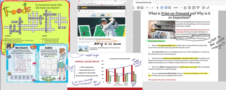 WRITEit para escribir y dibujar en la pantalla